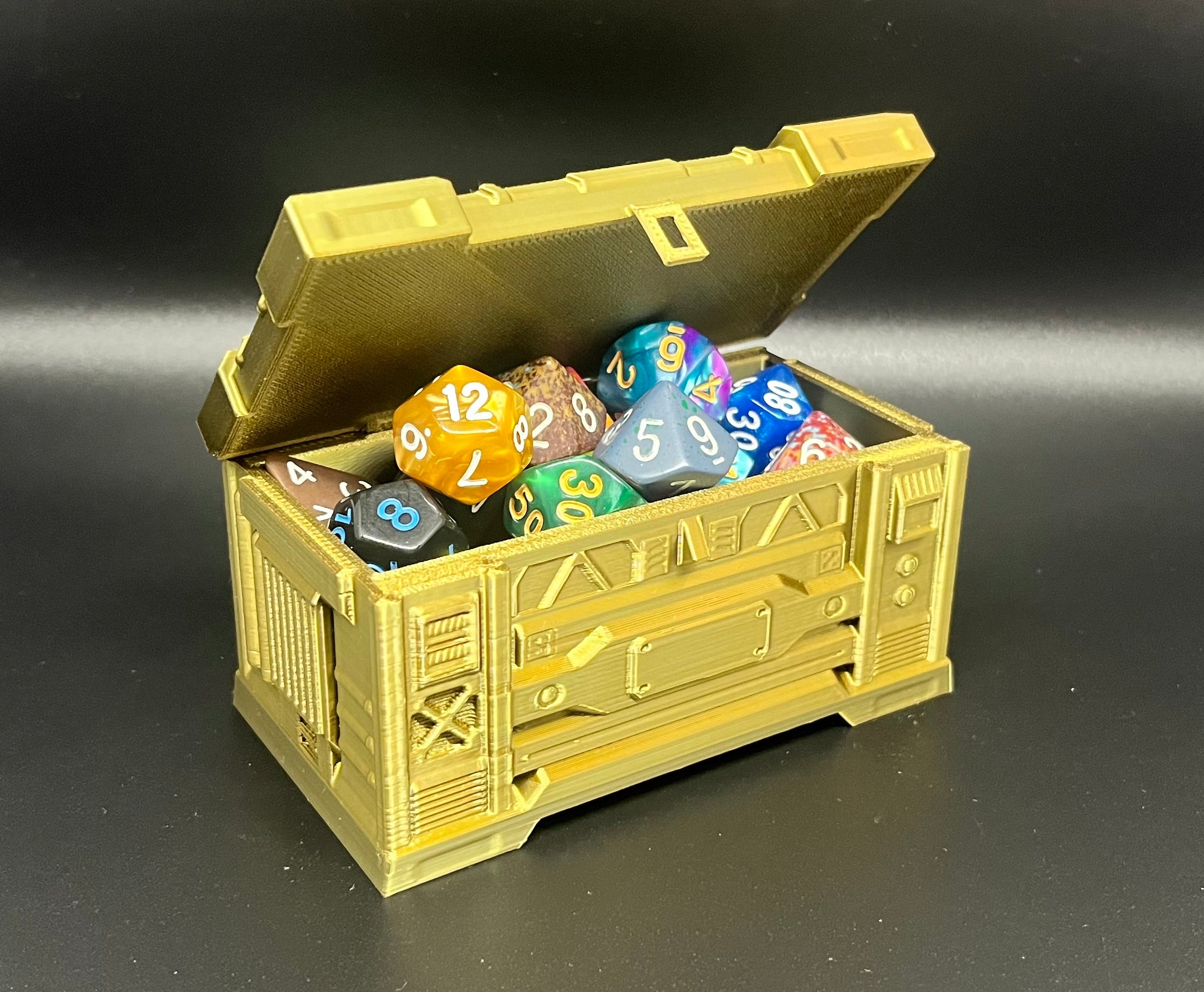 Fates End Crate Dice Vault – The Guild House