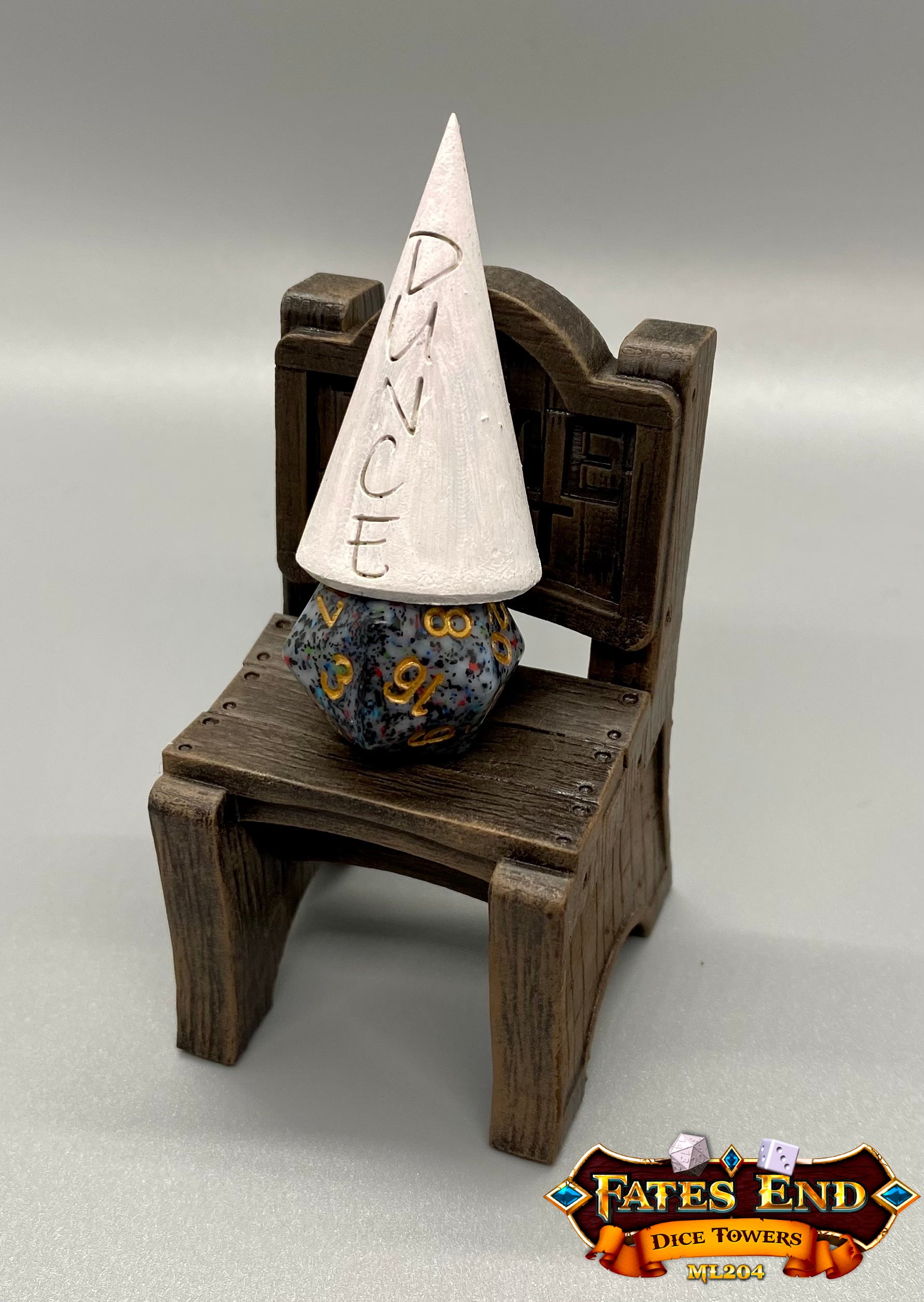 Fates End Chair of Shame Dice Jail – The Guild House