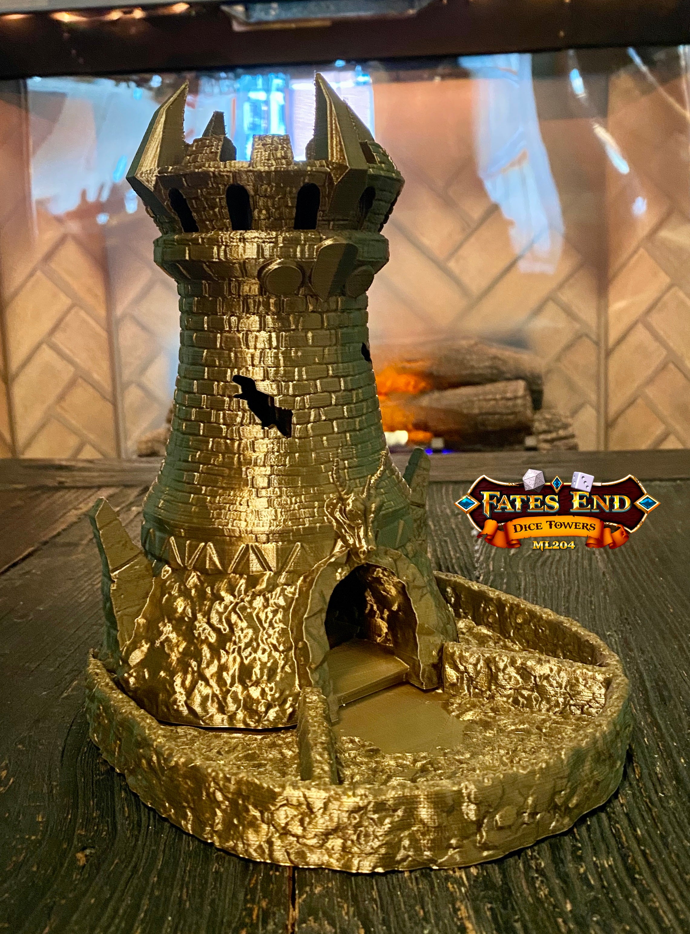 Fates End Fighter Dice Tower – The Guild House